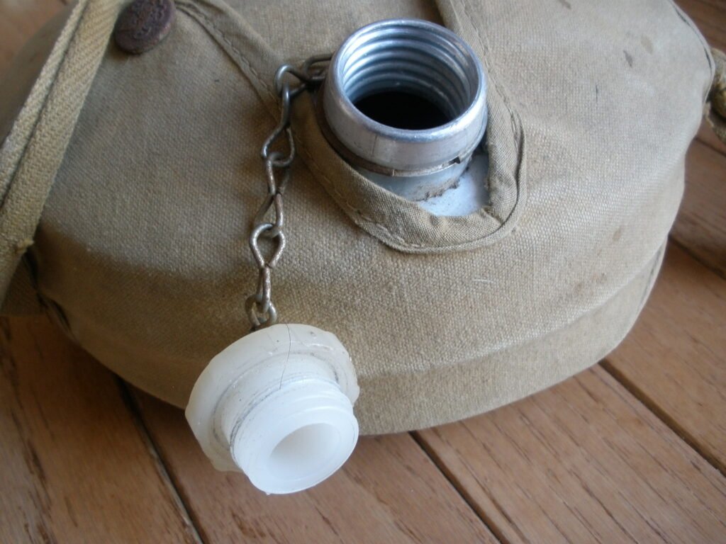 Mid-Century BOY SCOUT ALUMINUM CANTEEN & CANVAS COVER – SUPERNOVA ANTIQUES