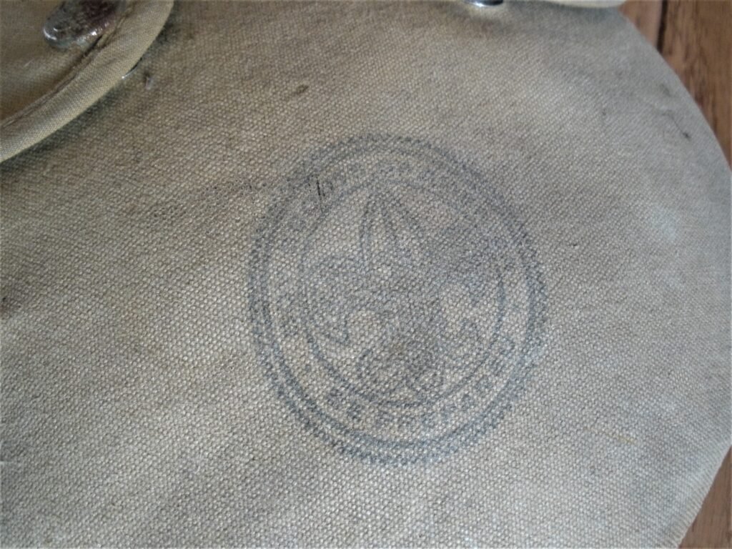 Mid-Century BOY SCOUT ALUMINUM CANTEEN & CANVAS COVER – SUPERNOVA ANTIQUES