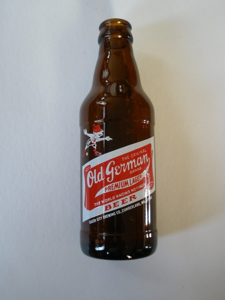 Vintage OLD GERMAN BEER BOTTLE – Queen City Brewing – Cumberland, MD ...