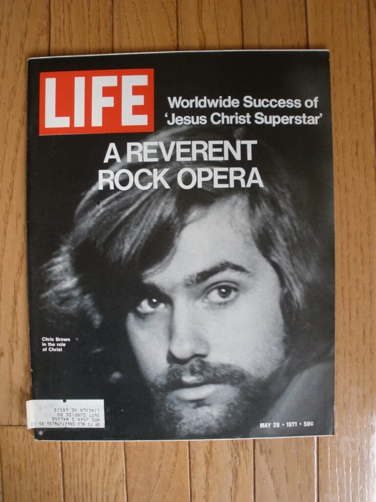 Life Magazine – 28 May 71 – Jesus Christ Superstar – A Reverent Opera ...