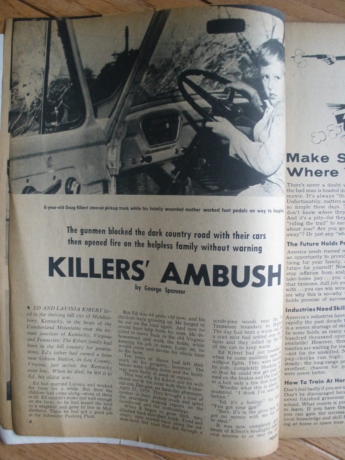1959 True Crime Pulp Magazine – POLICE FILES – SUPERNOVA ANTIQUES