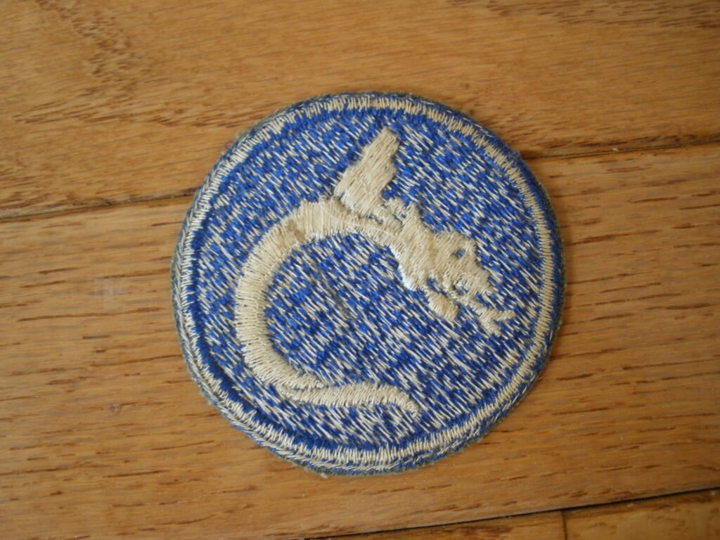 WWII US ARMY UNIT PATCH – 130th Infantry Division – SUPERNOVA ANTIQUES