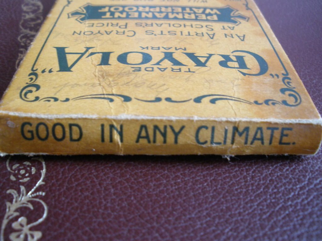Early 1900s CRAYOLA CRAYONS No 8 PACK – Binney & Smith Co – SUPERNOVA ...