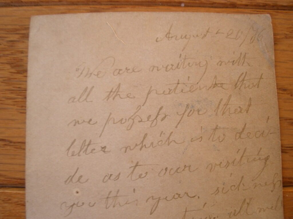 1870s Variety of RECONSTRUCTION ERA CORRESPONDENCE – Perrine Family ...