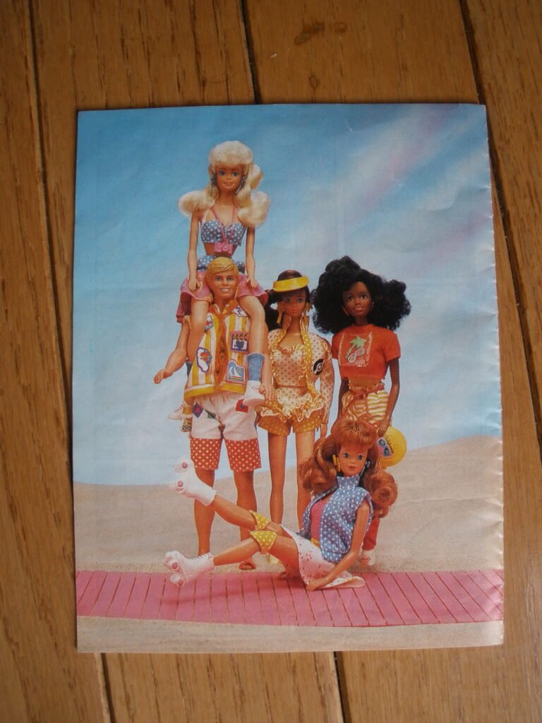 1987 BARBIE MINATURE COMIC BOOK – THE TREASURE MAP – SUPERNOVA ANTIQUES
