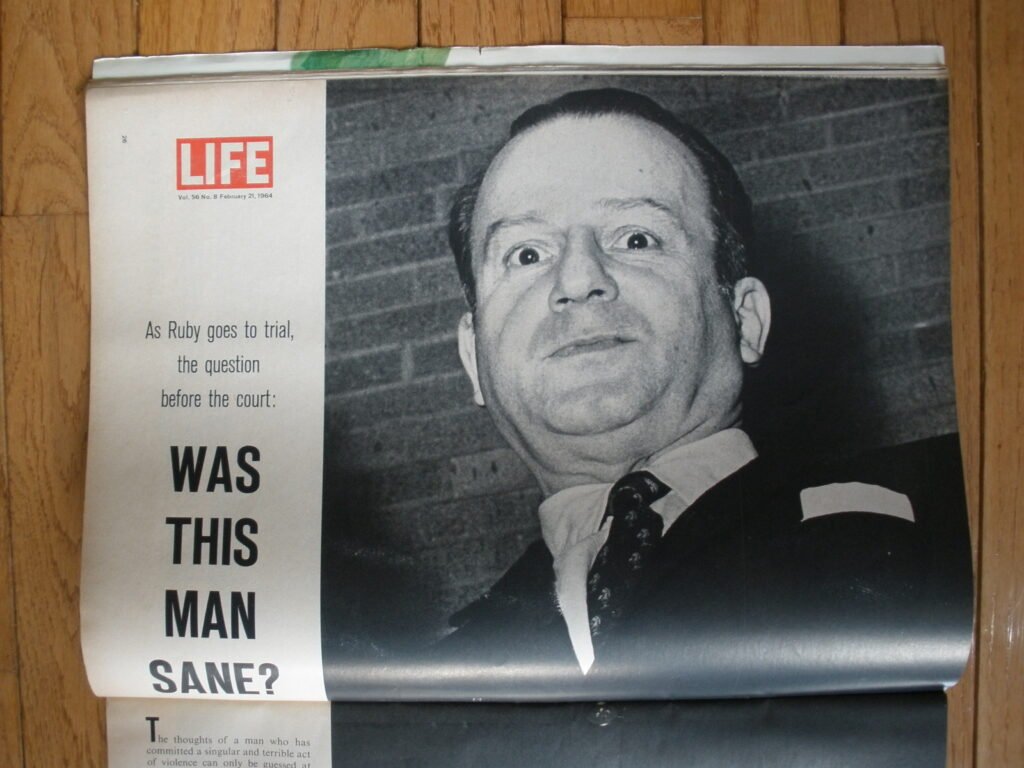 1964 LEE HARVEY OSWALD Life Magazine Issue – Jack Ruby Insanity Trial – SUPERNOVA ANTIQUES