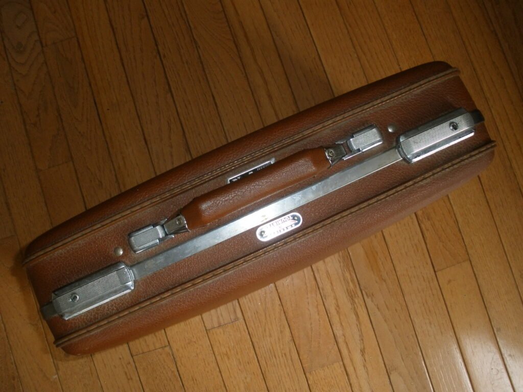 Mid-Century AMERICAN TOURISTER HARD BRIEFCASE – SUPERNOVA ANTIQUES
