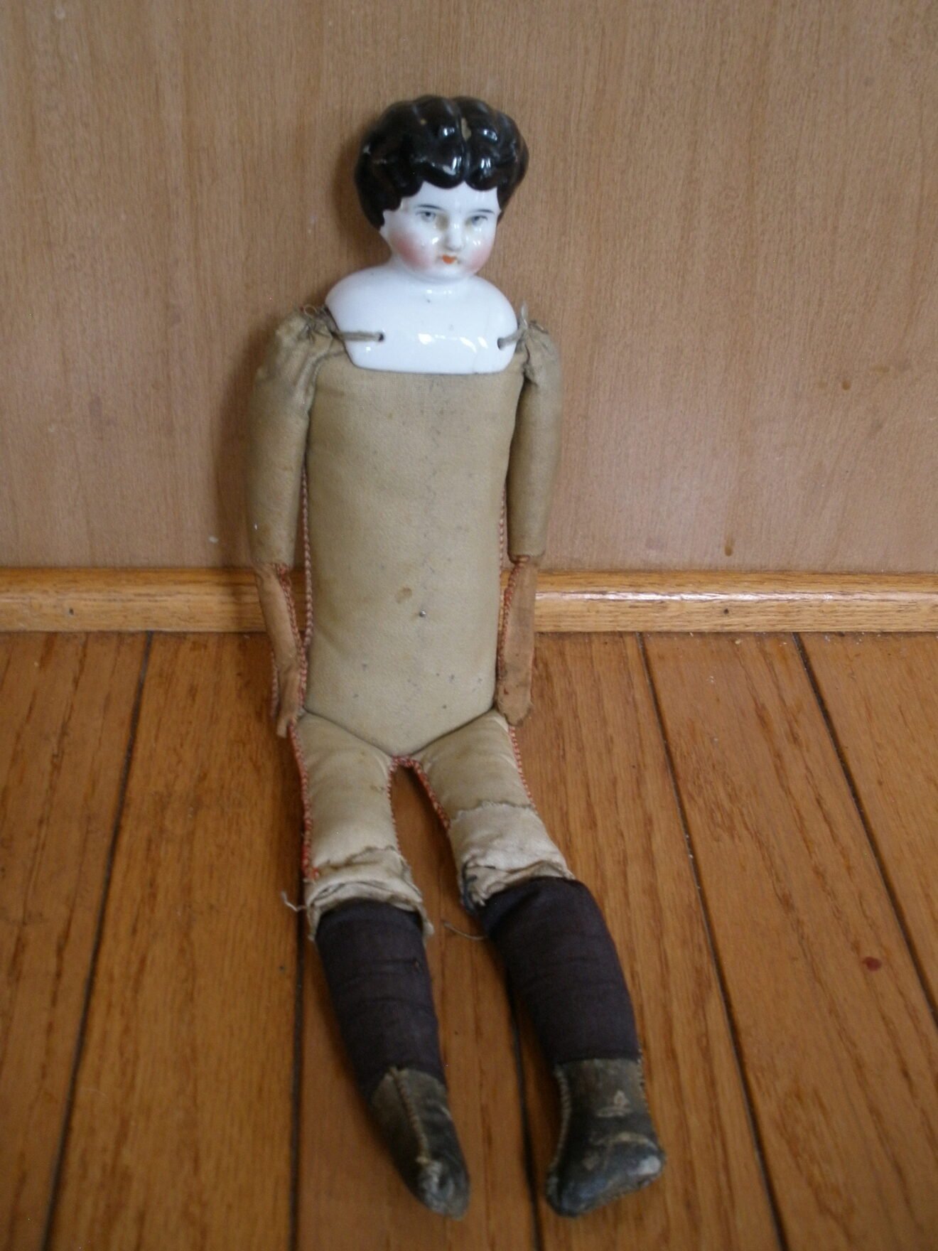 Victorian PORCELAIN FROZEN CHARLOTTE DOLL – Germany – SUPERNOVA ANTIQUES
